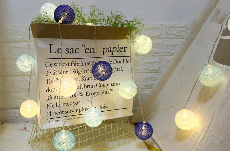 Cotton Thread Ball Lights | The Other Aesthetic