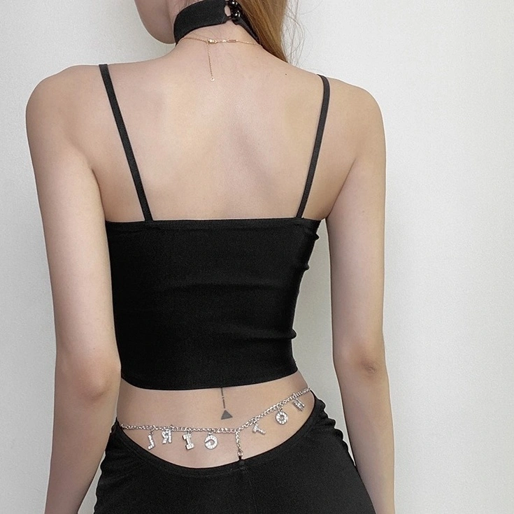 Irregular Cross Camisole Top | The Other Aesthetic